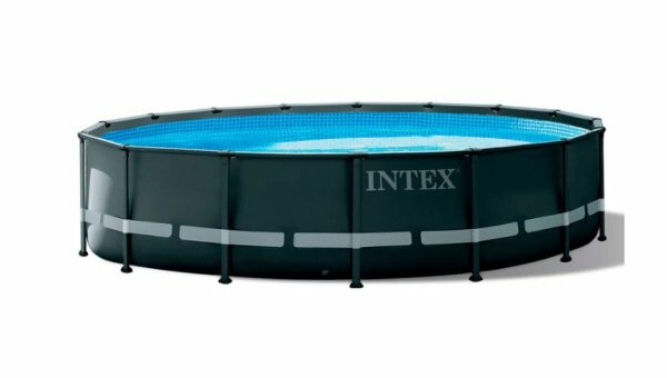 Каркасный бассейн Intex 4,88x122 см, 19156л, Фил-насос, лестница, тент, подстил.