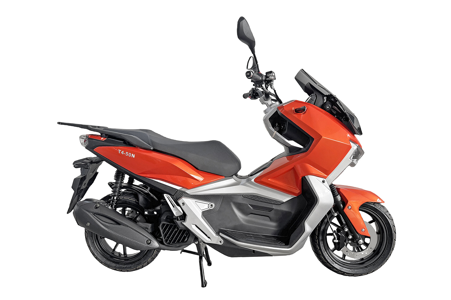 Скутер ADV 49сс оранжевый (150)(10,8л. с, колеса 130/60-13, тормоза: диск. перед/диск. зад.)