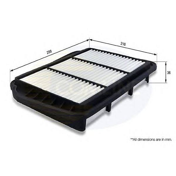 COMLINE CDW12113 (6553450 / 96553450 / DA749) фильтр возд dae Lacetti (Лачети) / nubira 1.4 16v / 1.6 / 1.8 / 2.0d 03-