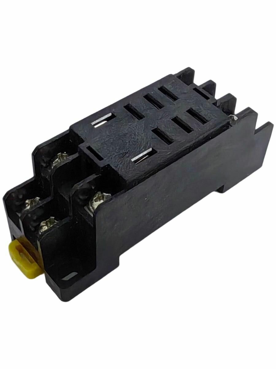Колодка для электромагнитного реле PTF08A на DIN-рейку для LY2, HH62P, JQX-13F