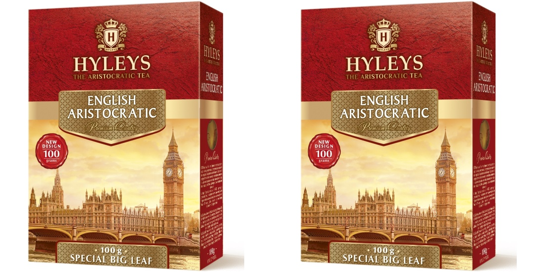 HYLEYS Английский аристократический особо крупнолистовой 100 г 2 шт/