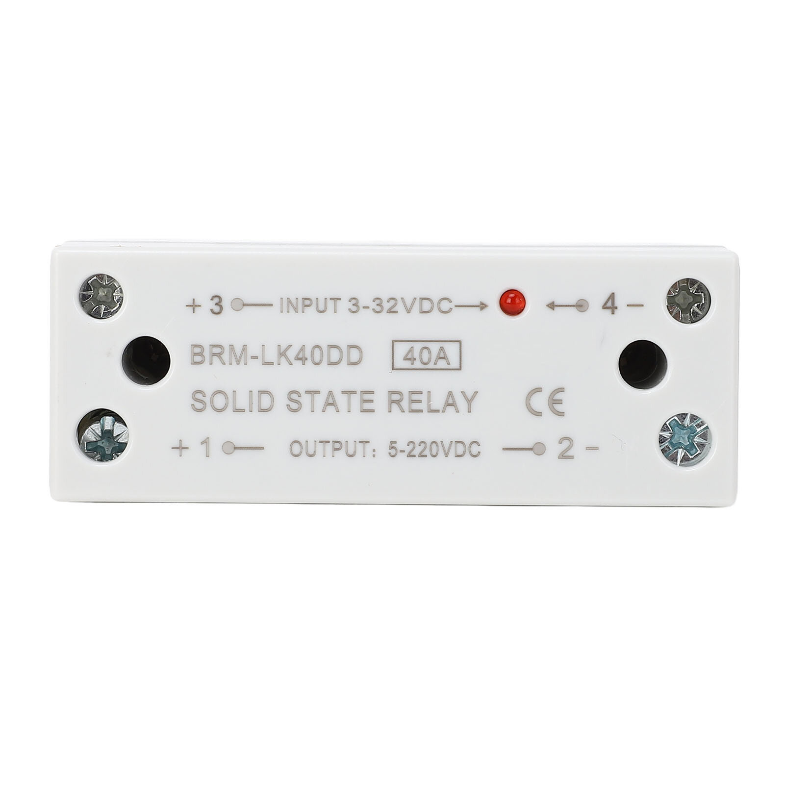 Твердотельное реле постоянного тока в постоянный ток 40 А 3‑32 В постоянного тока на входе 5‑220 В постоянного тока на выходе Однофазное твердотельное реле