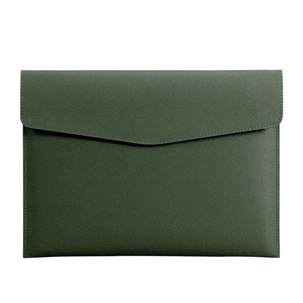 Кожаная папка A4 Темно-зеленый, Dark Green2