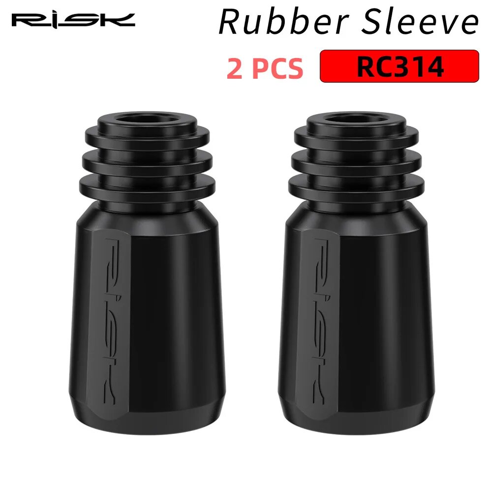 RISK Rubber Sleeve RC314, 2шт, черный