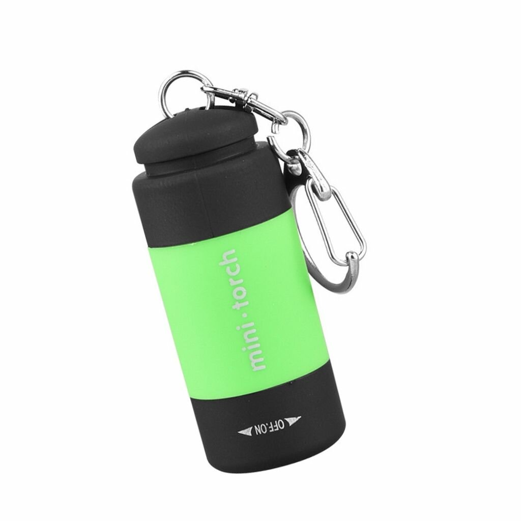 Светодиодные маленькие карманные фонарики Портативные USB -перезаряжаемые брелки для кемпинга дома на открытом воздухе походы