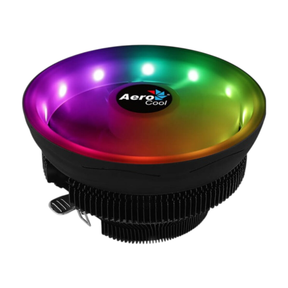 Процессорный кулер Aerocool CORE PLUS, ARGB, PWM 4P, 110 Вт, черный