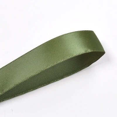 YAMA Атласная лента с двойным лицом 6 9 13 16 19 22 мм Ленты 100 ярдов Светло-зеленые для украшения вечеринки, свадьбы, розовые ленты ручной работы