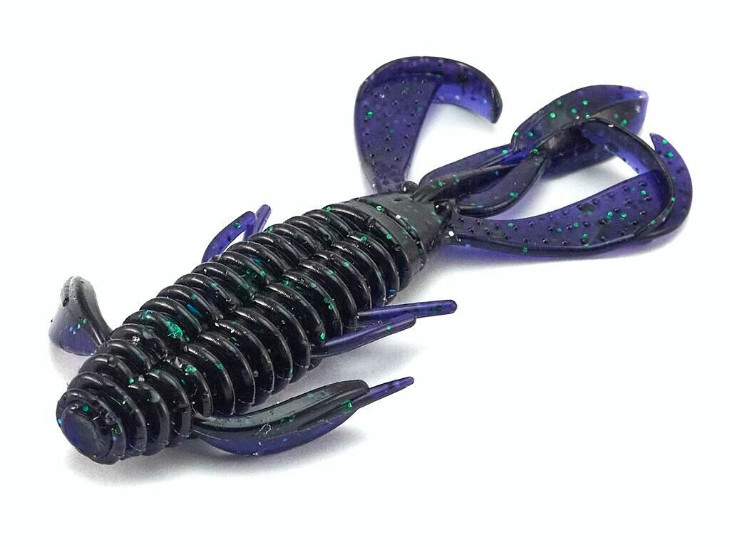 Приманки рыболовные силиконовые Твистеры съедобные lucky john Pro Series BUG 4.5in (11.43)/T52 4шт. набор снастей для зимней и летней рыбалки резиновые рыбки, искусственные наживки