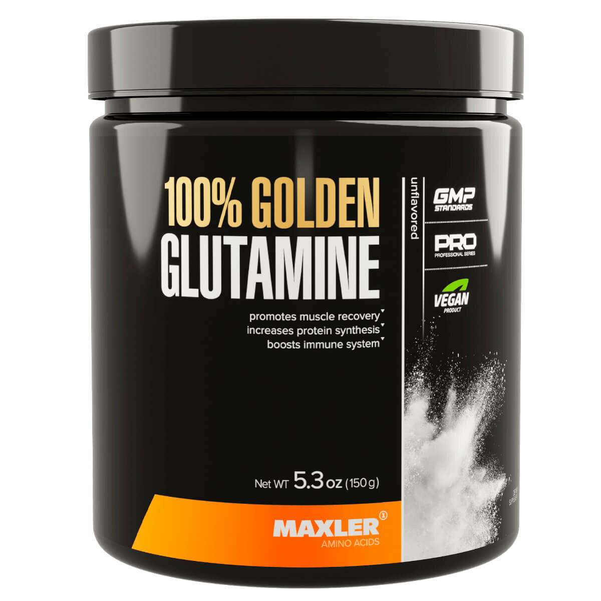 Глютамин 100% Golden, 150 г, MAXLER