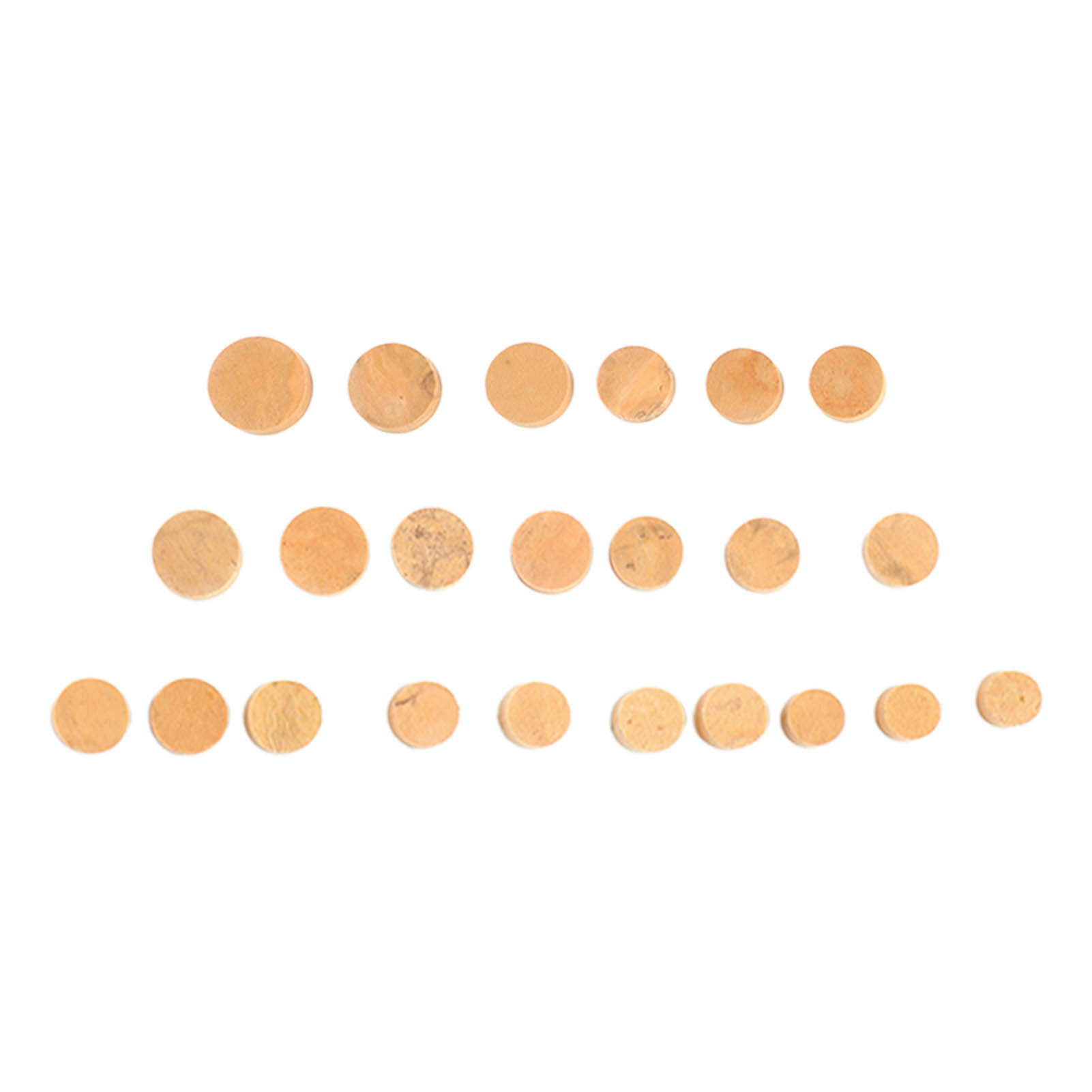 23 шт. пробковых подушечек для гобоя, без запаха, мягкие, с хорошей герметизацией, износостойкие, изолированные, для замены прокладок в звуковом отверстии.