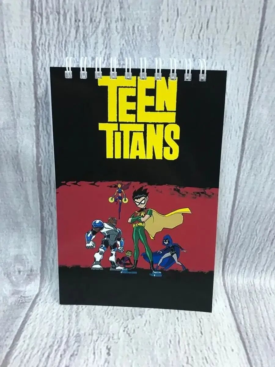 Блокнот Юные Титаны Вперёд/A5