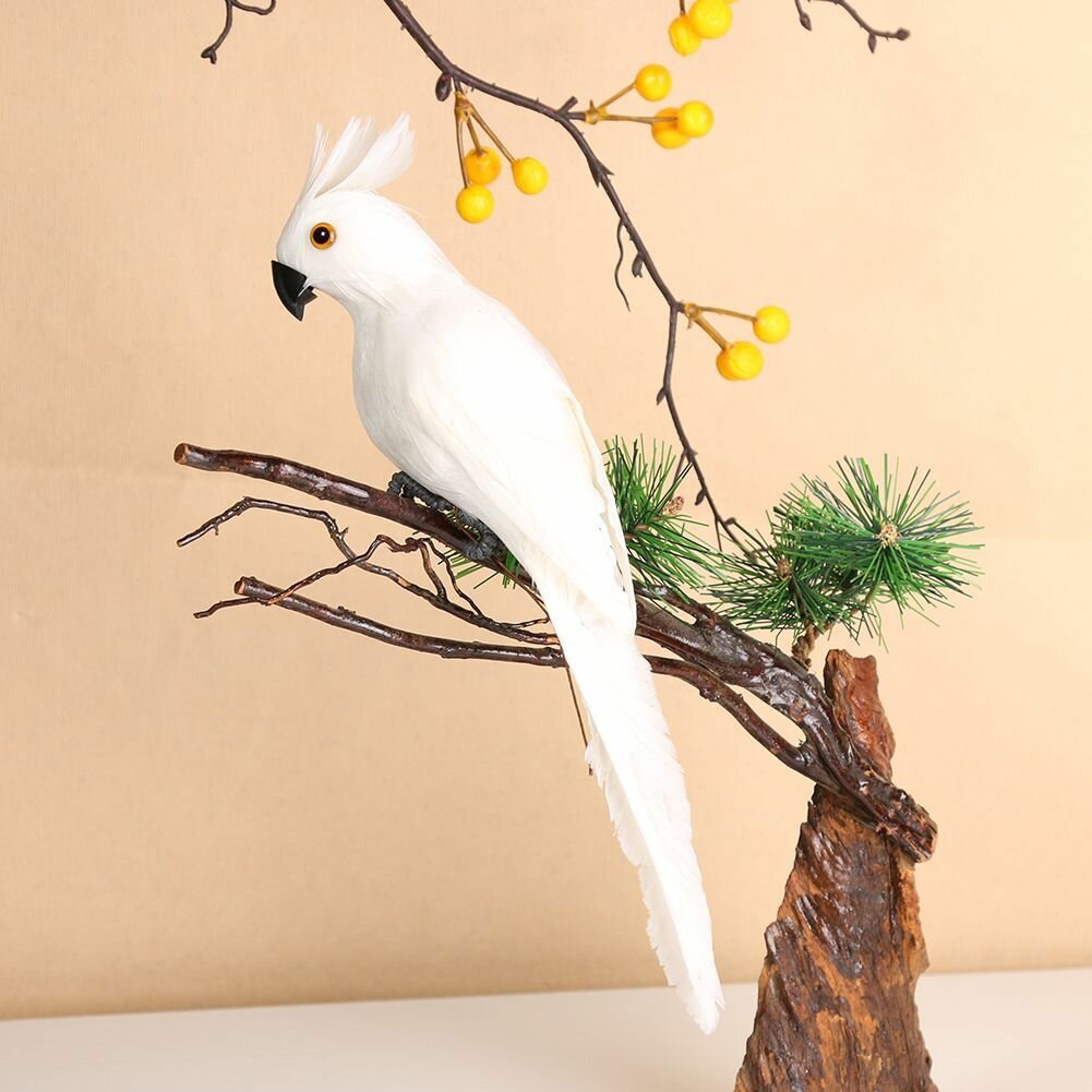 Искусственный попугай, имитация птицы, активная пена, ландшафтный дизайн, украшение дома