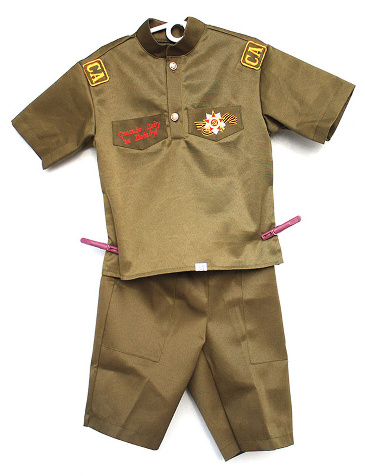 Костюм детский "Спасибо деду за Победу!" для мальчика, размер 30