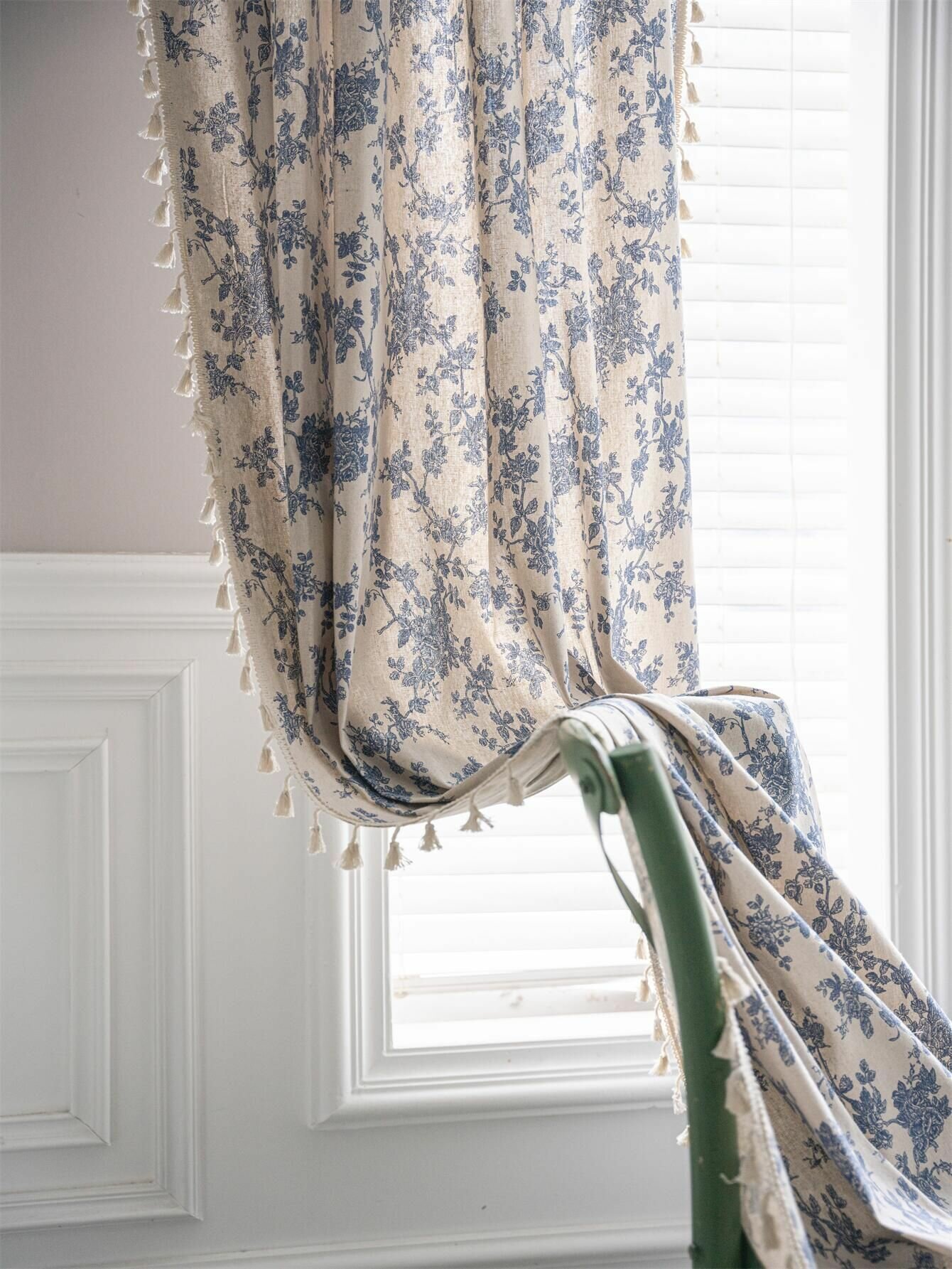 MoideHom Штора гардина 150х240 см крепление Без крепления бежевый