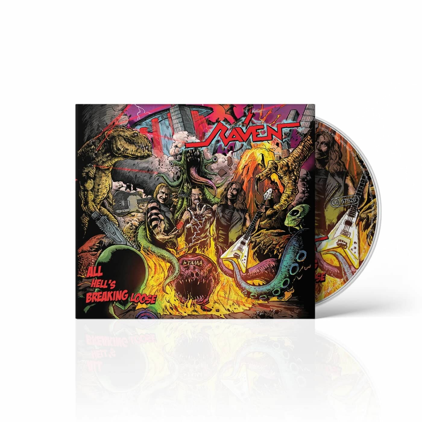 Raven. All Hell's Breaking Loose (CD Digi)