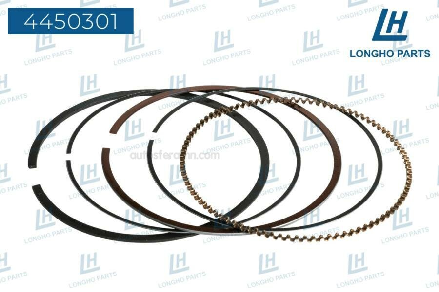 LONGHO 4450301 Кольца поршневые (к-т на 1 поршень) STD диам. 89mm \ Chevrolet Captiva0630208