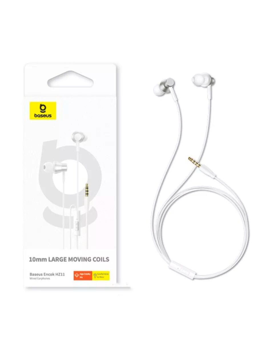 Наушники Baseus Encok HZ11 White A00164200213-Z1