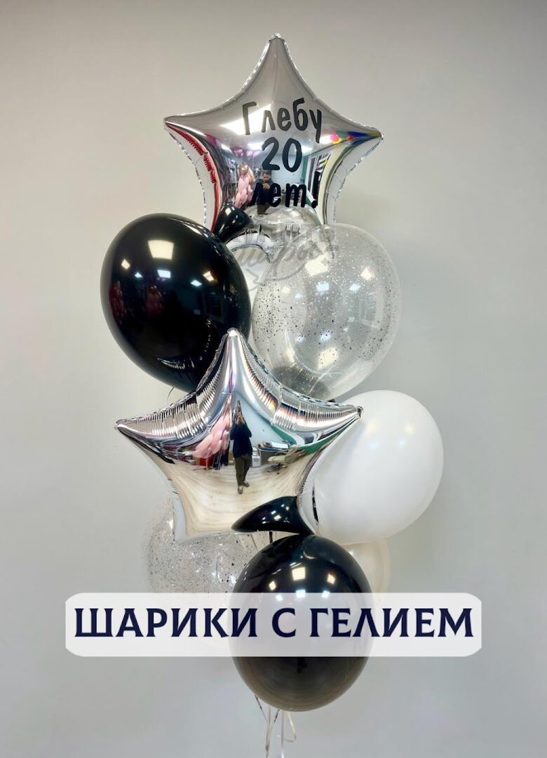 Воздушные шары с гелием, шарики воздушные "Для мужчины" №1150