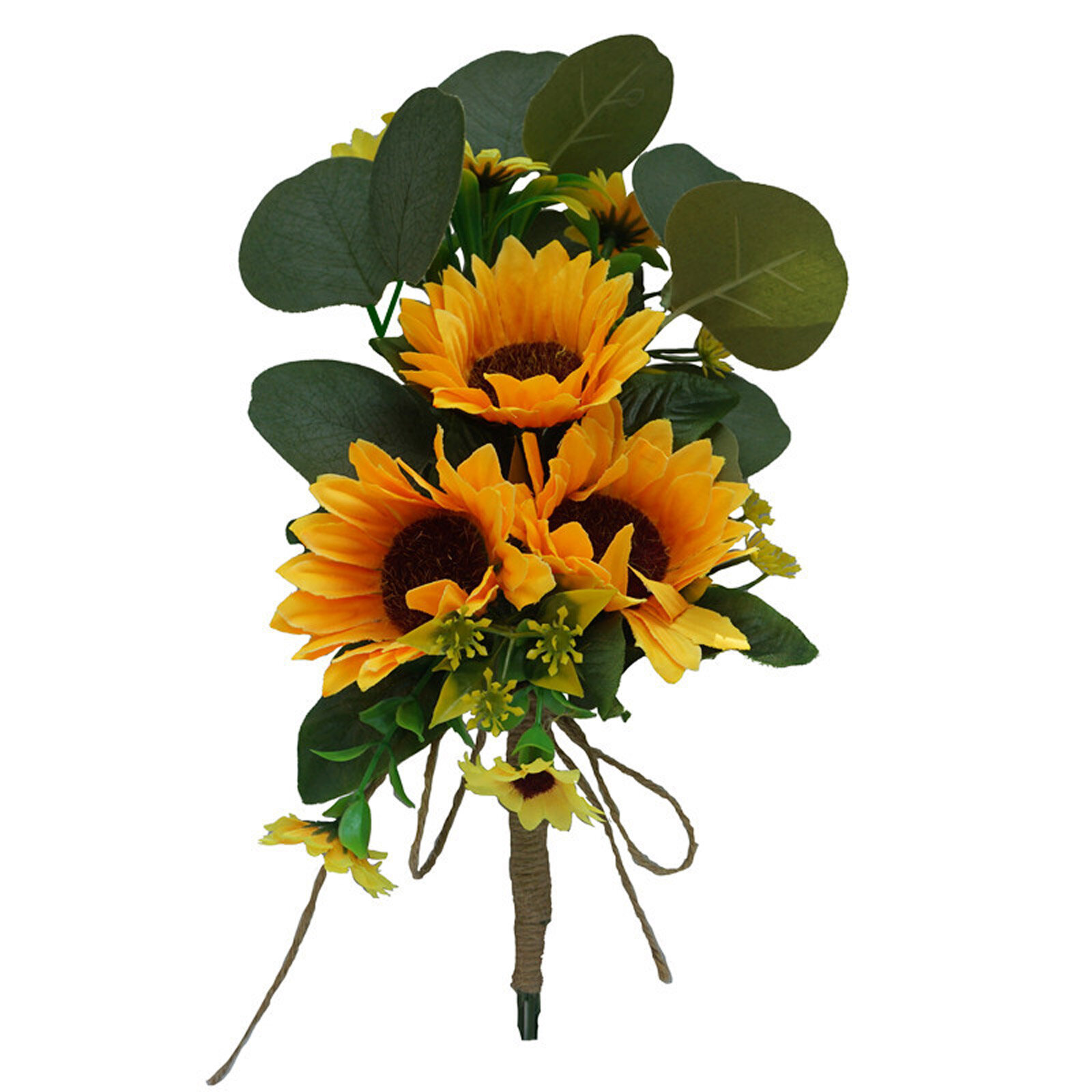 Свадебное кресло назад цветочный подсолнечный подсолнечный