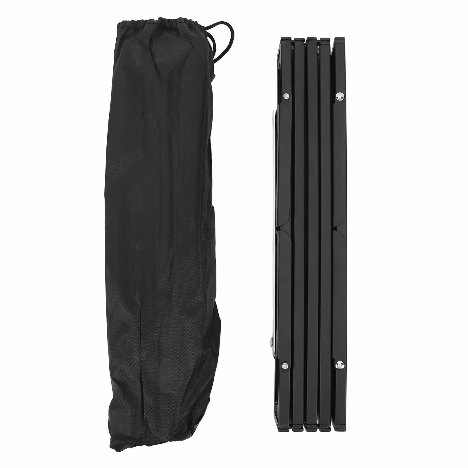 Портативный пляжный столик из алюминия, сверхлегкий, складной, компактный, для кемпинга и пикника, с сумкой для переноски.