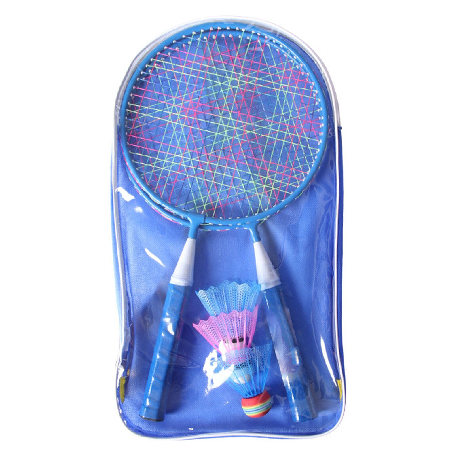Детские бадминтонные ракетки ученики начальной школы на открытом воздухе