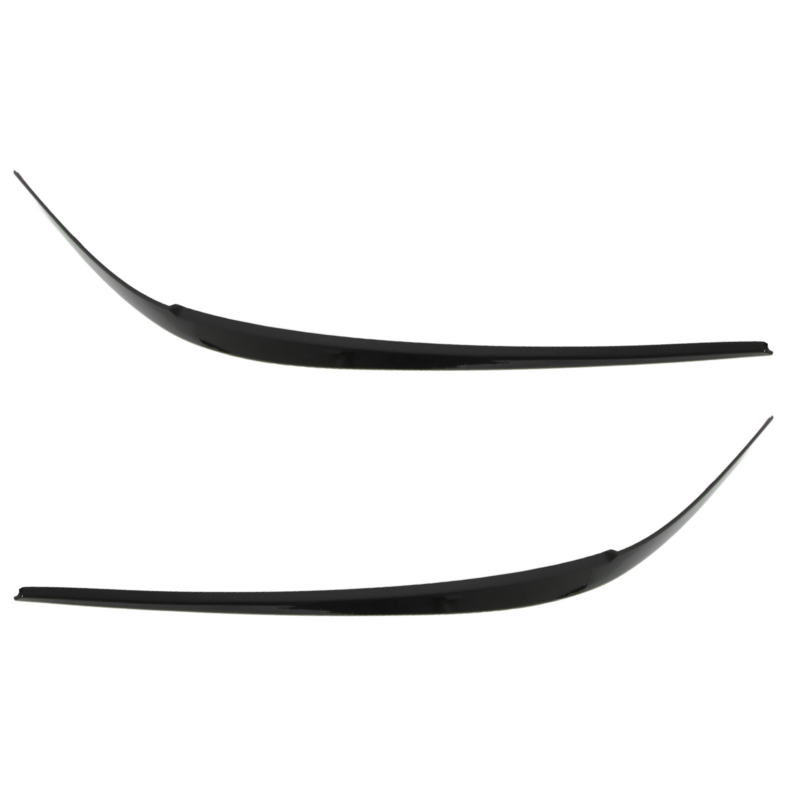 Комплект декоративных накладок на фары (передние левая и правая) с глянцевой черной отделкой для седана 3 серии G20 2019 года выпуска и старше.