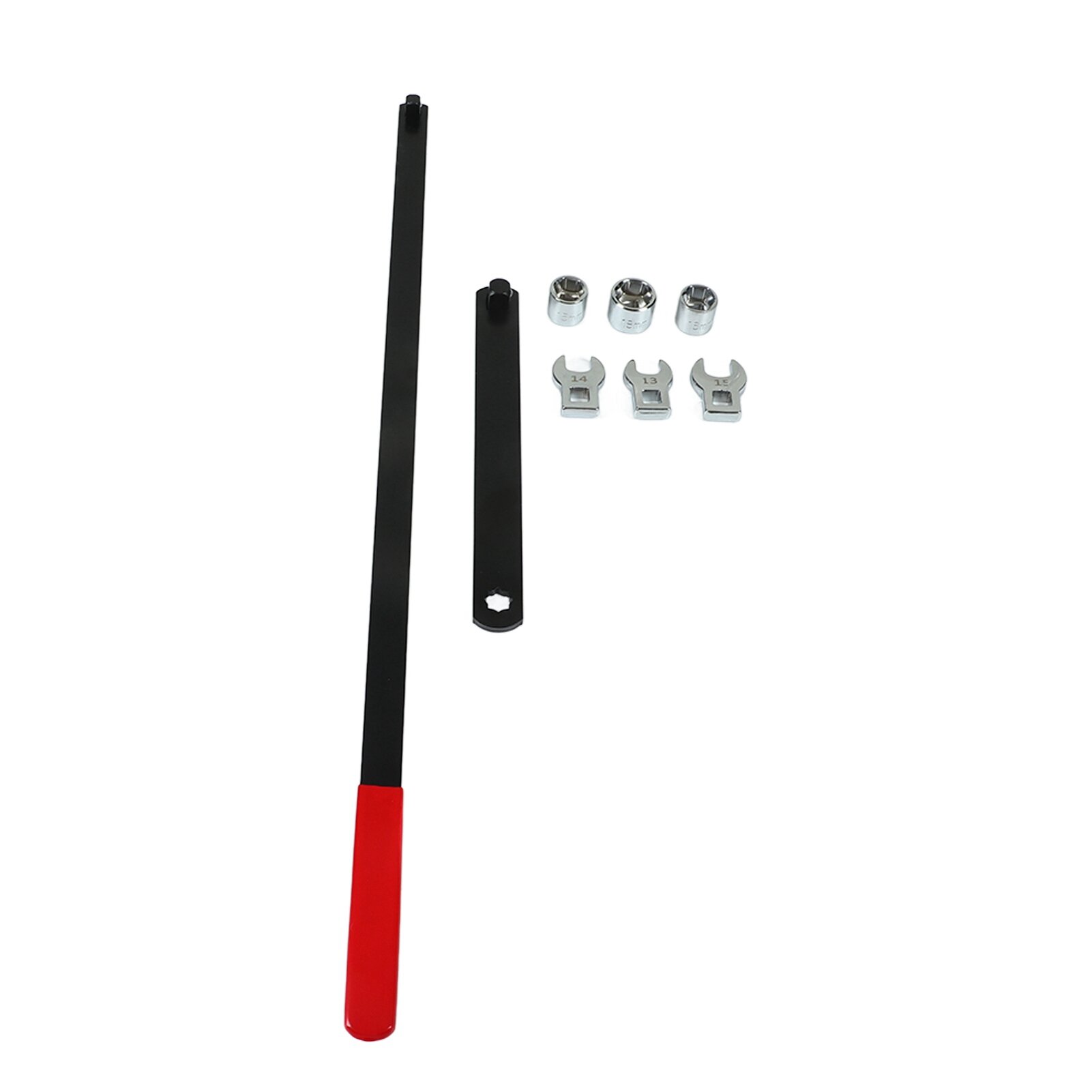 8pcs Professional Serpentine Belt Tool Set Carbon Steel Universal Car Repair Tool for Auto