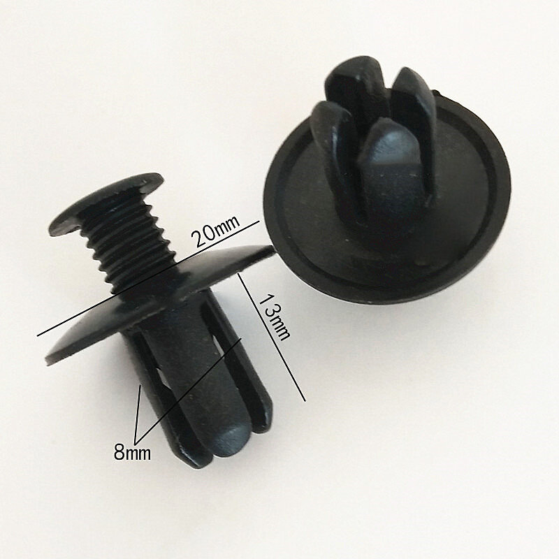 Автомобильные заклепки крепежные коробки упакованы в пластиковые автомобильные крепежные зажимы для ремонта бампера 635 шт.