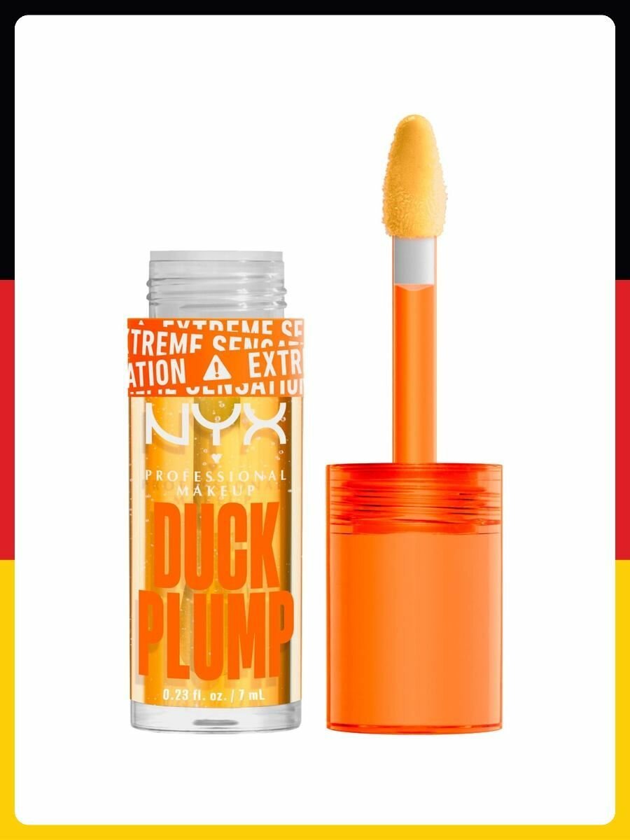 Блеск для губ NYX Professional Makeup Duck Plump Lip Lacquer 01 Clearly Spicy, 7 мл