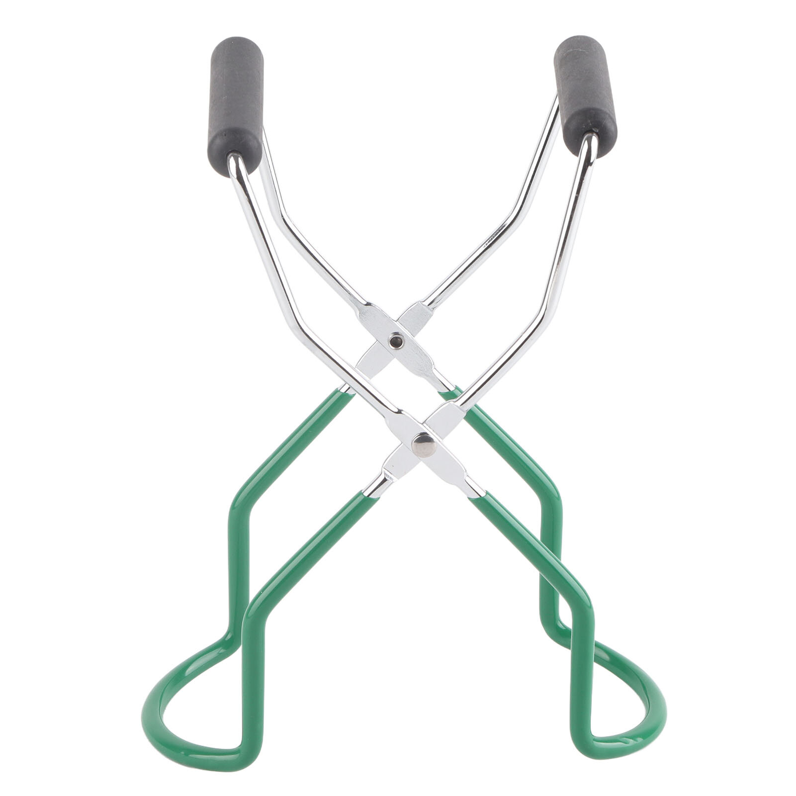 Can Jar Clamp Multifunctional Stainless Steel PP AntiScalding Tray Dish Kitchen Tool(Green )