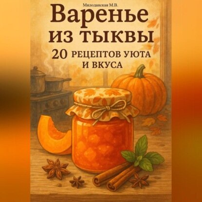Варенье из тыквы: 20 рецептов уюта и вкуса [Аудиокнига]