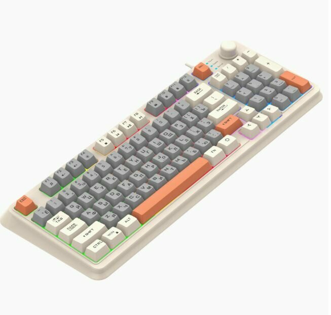 K80 Механическая клавиатура трехрежимная, беспроводной, 2.4g/Bluetooth/проводное подключение