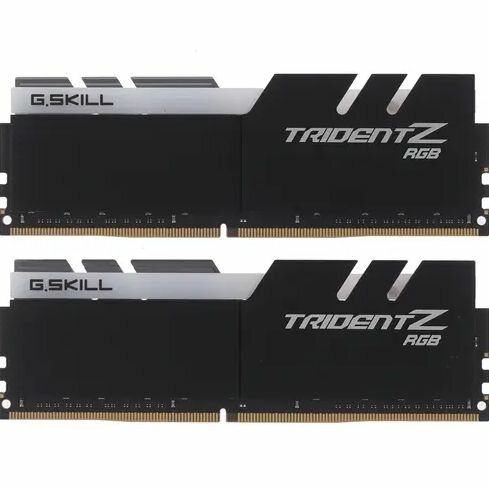 Оперативная память G.Skill TRIDENT Z RGB (F4-3200C14D-32GTZR) DIMM DDR4 32 ГБ - 2 шт, 3200 МГц