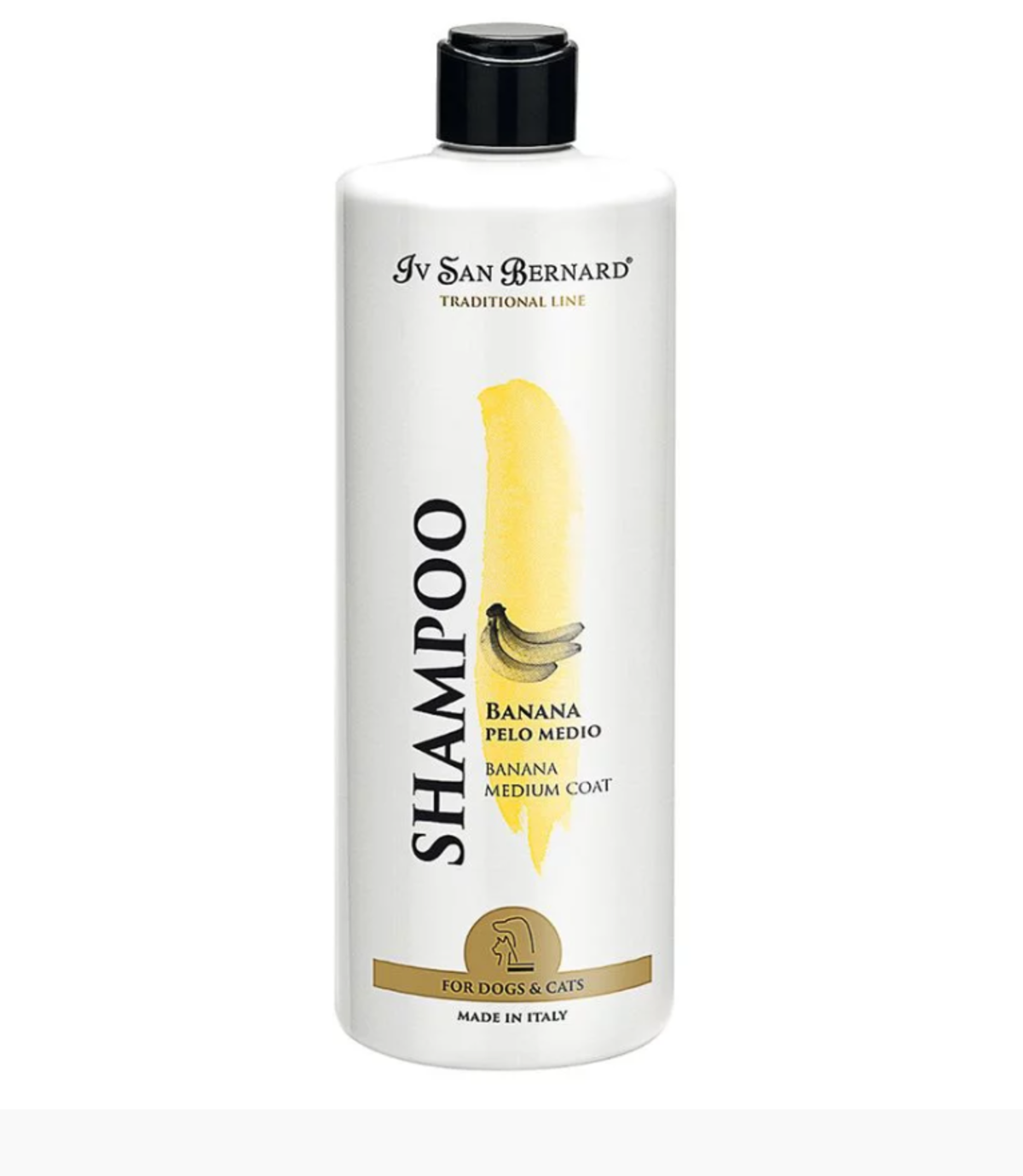 Шампунь для кошек и собак со средней шерстью Iv San Bernard Traditional Line Banana,500 мл