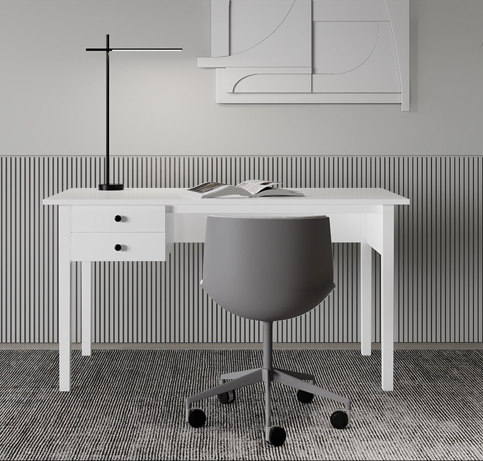 Письменный стол вухтым (аркельсторп), 140x70, белый