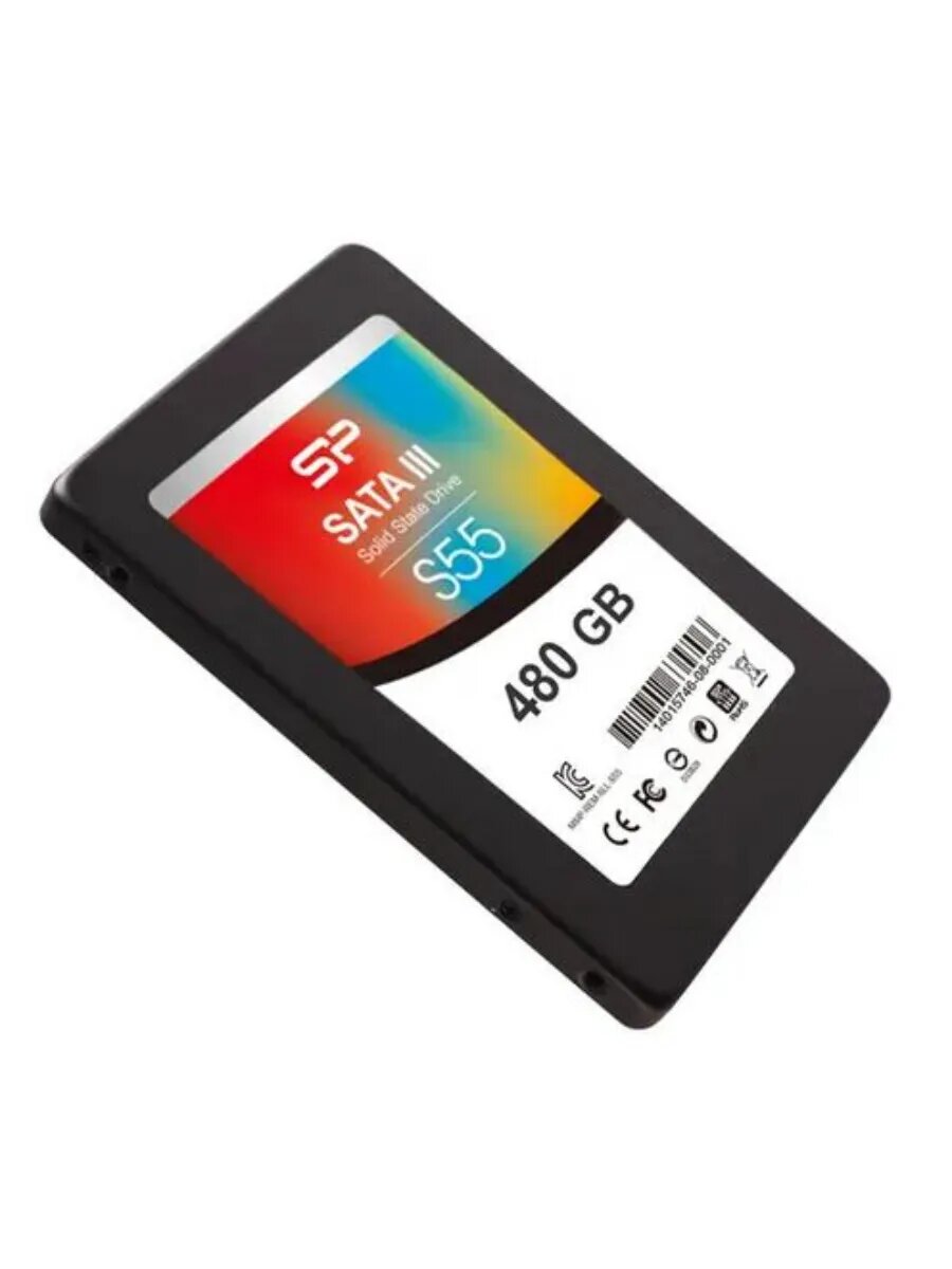 480 ГБ 2.5" SATA накопитель Slim S55 SP480GBSS3S55S25 - SATA