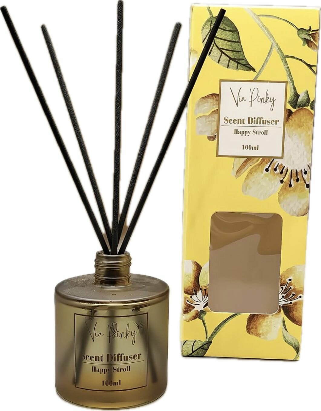 Via Pinky Ароматизатор для дома, диффузор Happy Stroll Via Pinky 100мл