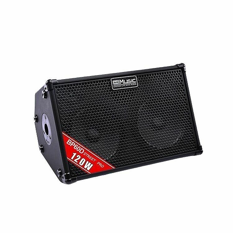 Coolmusic BP60D-OTG Уникальный усилитель для акустической/электрогитары мощностью 120 Вт для акустической/электрогитары с живой звуковой картой, мониторинг наушников