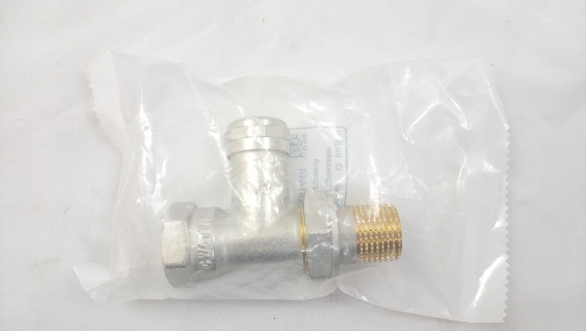 Ridan 003L0144R - LV Ду 15 Клапан запорный прямой никелированный