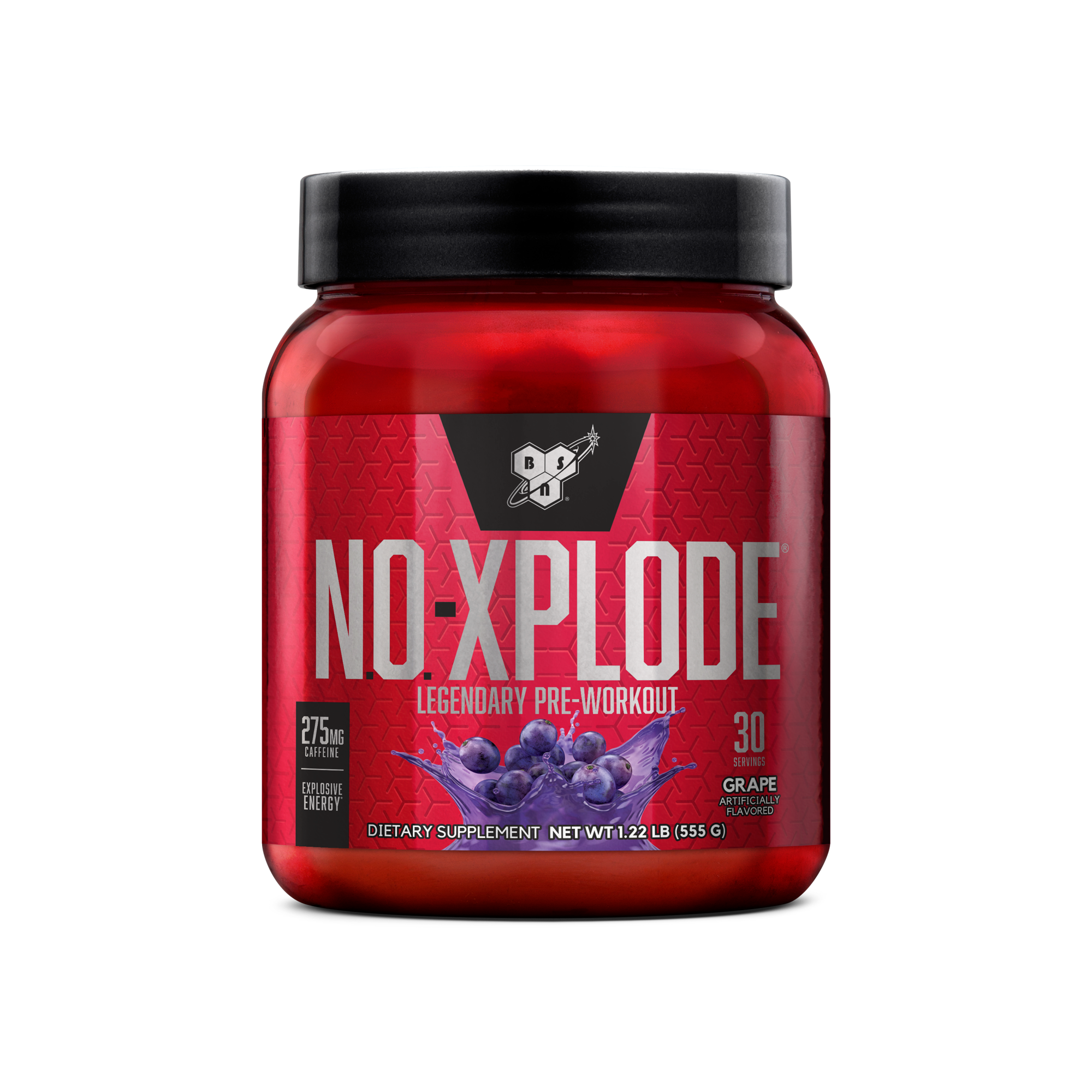 Предтренировочный комплекс BSN N.O. - Xplode 3.3 555 гр Виноград