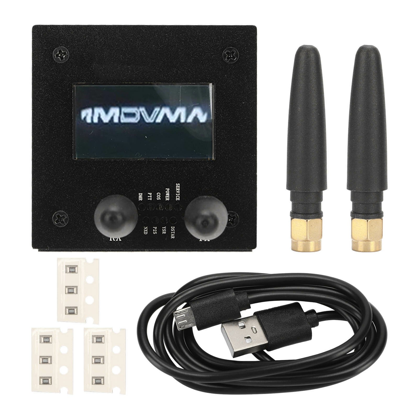 Двухшпиндельная Плата Точки Доступа MMDVM UHF VHF OLED Дисплей со Встроенным Вентилятором Поддержка Orange PI YSF DMR NXD P25 DSTAR