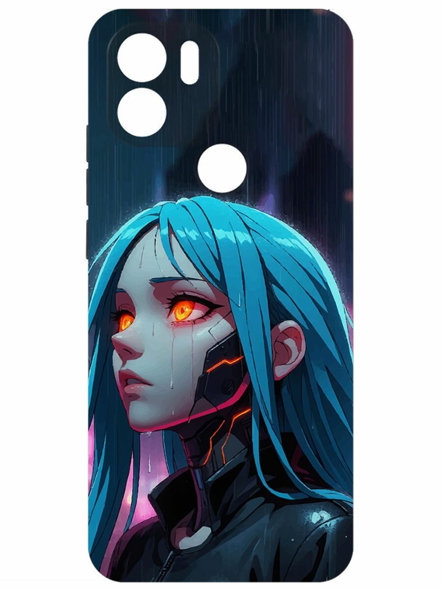 Чехол-накладка Krutoff Soft Case Алита для Xiaomi Redmi A2+ черный