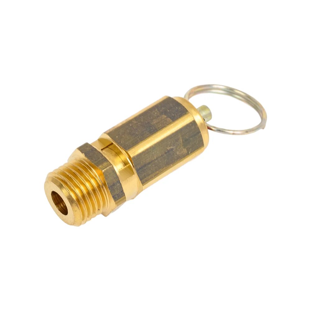 Клапан предохранительный 1/4" VS1408A AIR TEK, из нержавеющей стали, для систем сжатого воздуха, с порогом давления