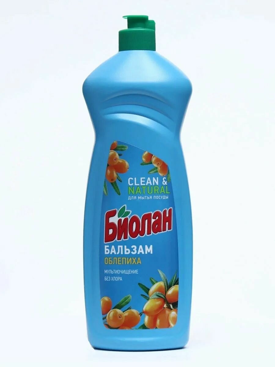 Средство для мытья посуды Биолан Бальзам Облепиха 900мл