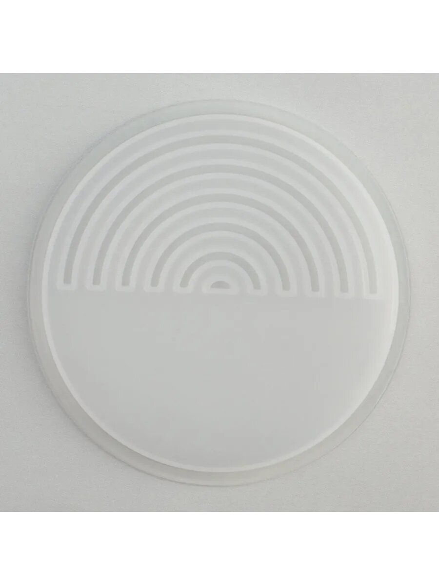 Стильная гипсовая подставка «Круг» для дома и подарка