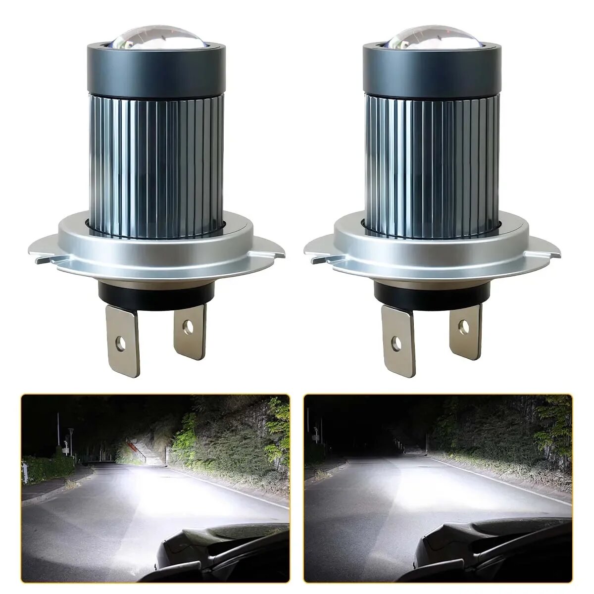 Лазерная линза H7 H11 Светодиодная противотуманная фара H8 H16 jp 9005 HB3 9006 HB4 8000K 6000K 3000K Зеленые противотуманные фары для автомобиля 1:1 Мини-дизайн, H7 White