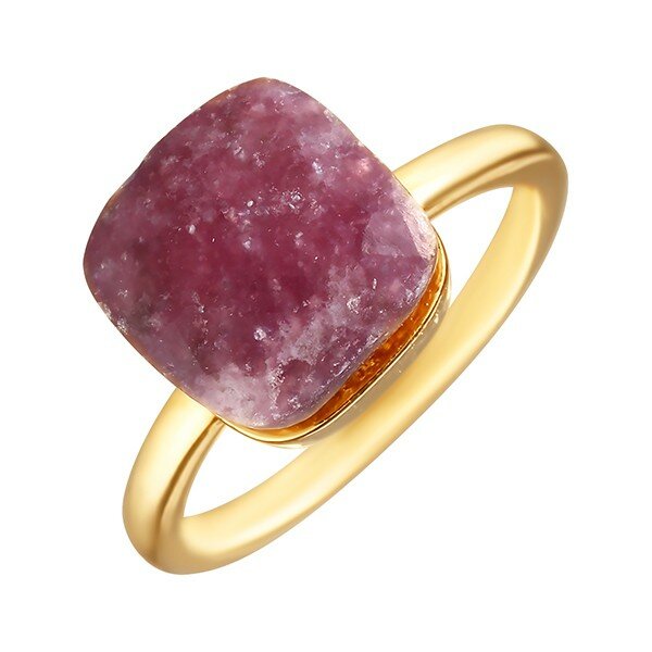 Кольцо, серебро, 925 проба, аметист