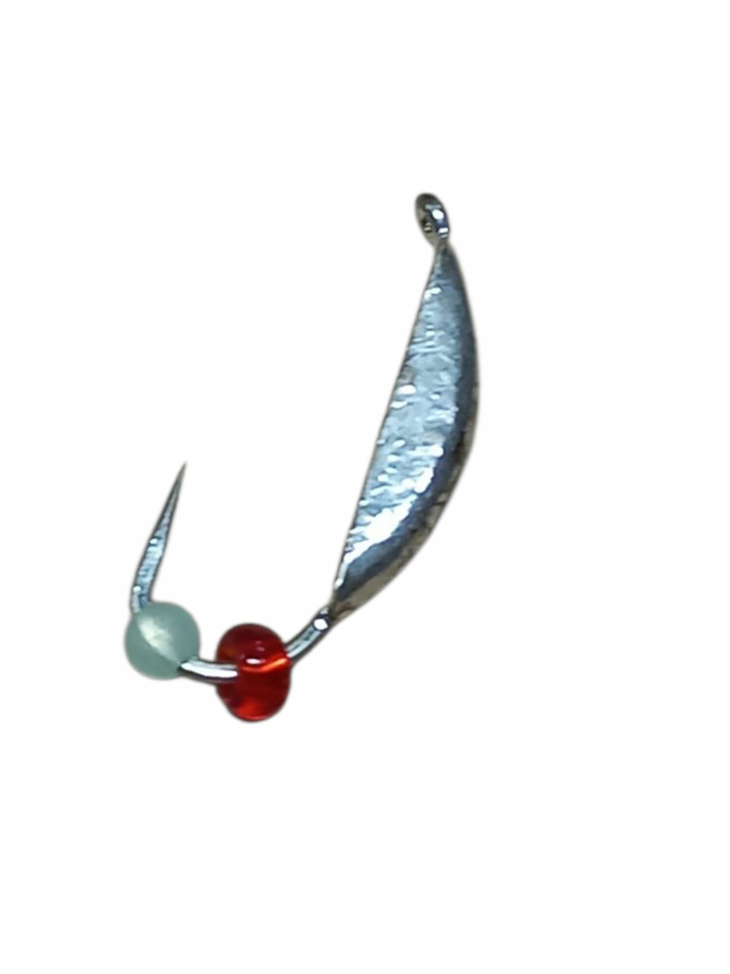 Морм. вольф. Супер Банан d2,7, серебро (5 шт) DS Fishing