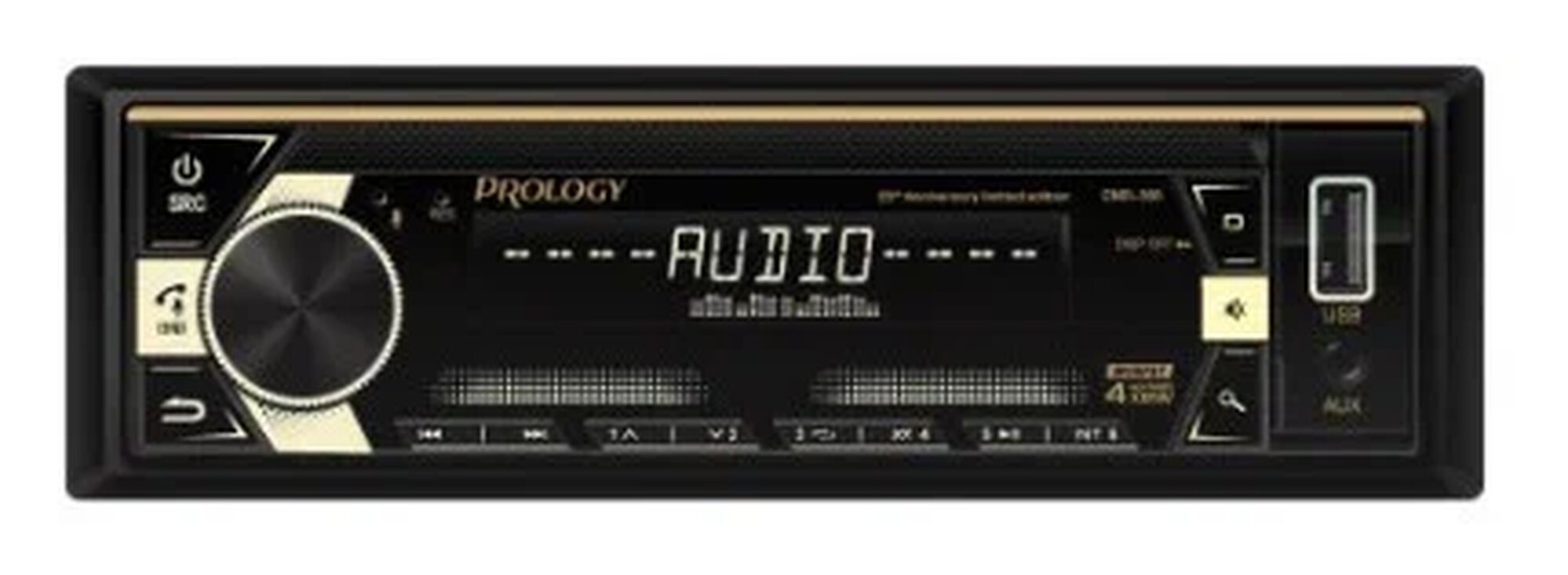 Автомагнитола Prology CMD-350, 4x55Вт, 1USB-порт, поддержка microSD