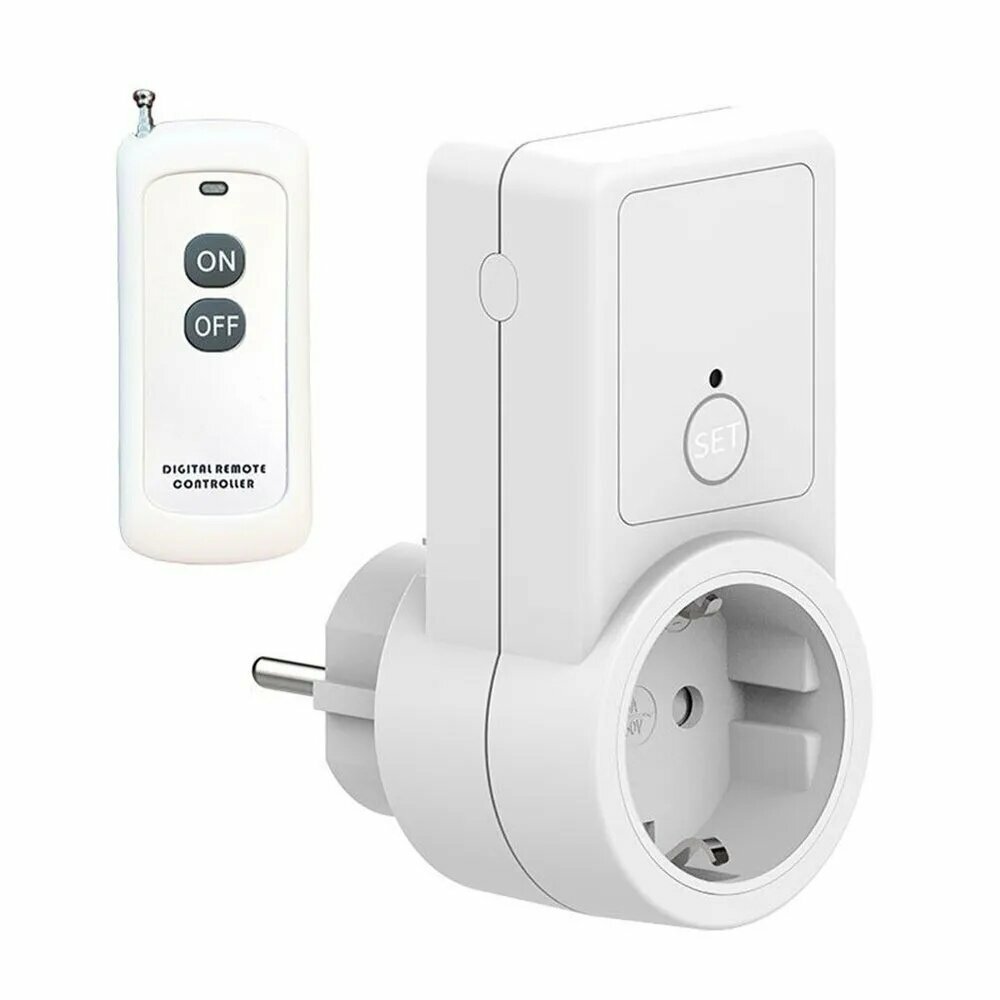 Беспроводная Розетка Дистанционного Управления Smart Socket 10A 220V Для Различной Бытовой Техники